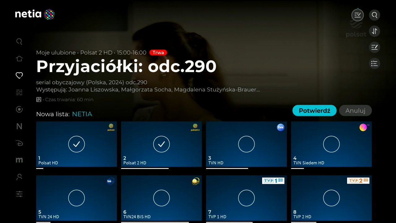 Telewizja – parametry i konfiguracja urządzeń - Netia